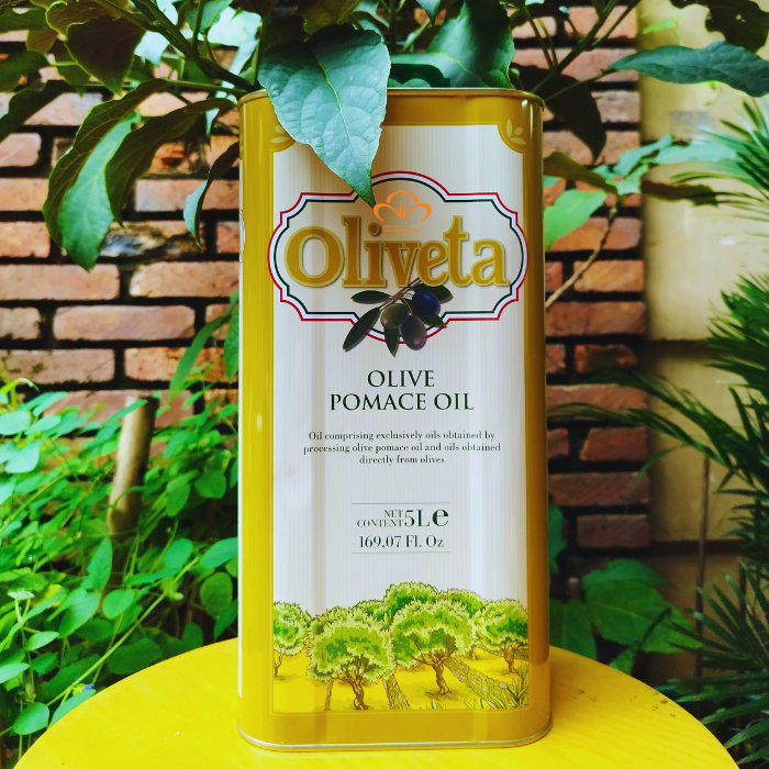 Dầu Oliu Pomace Oliveta Bình Thiếc | Nguyên Hà chuyên cung cấp xúc xích, pate, Jambon, thịt xông ...